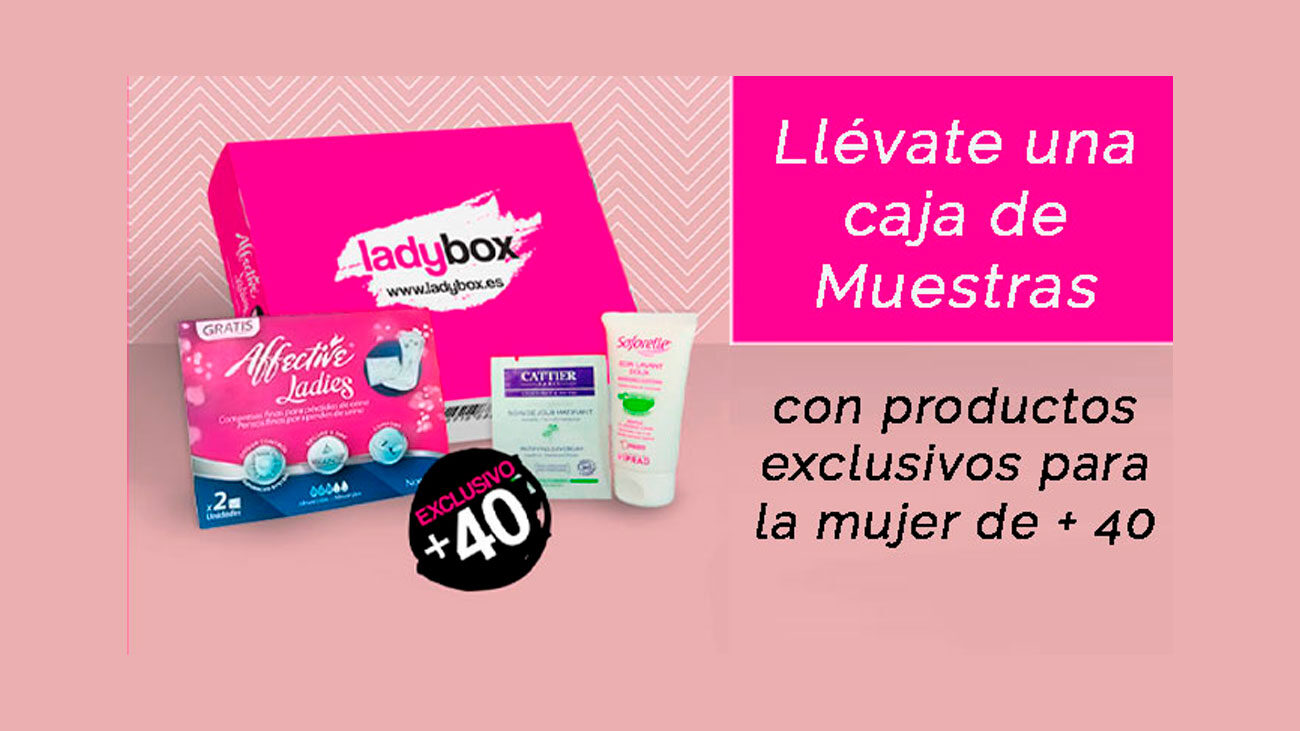 Solicita tu caja de muestras gratis LadyBox